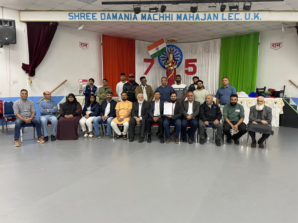 SHOW OF SOLIDARITY AGAINST VIOLENCE AND UNREST IN EAST LEICESTER ...