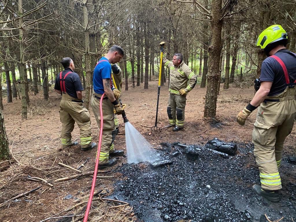ONGOING ARSON ATTACKS IN LEICESTERSHIRE WOOD RAISE CONCERN IN COMMUNITY ...