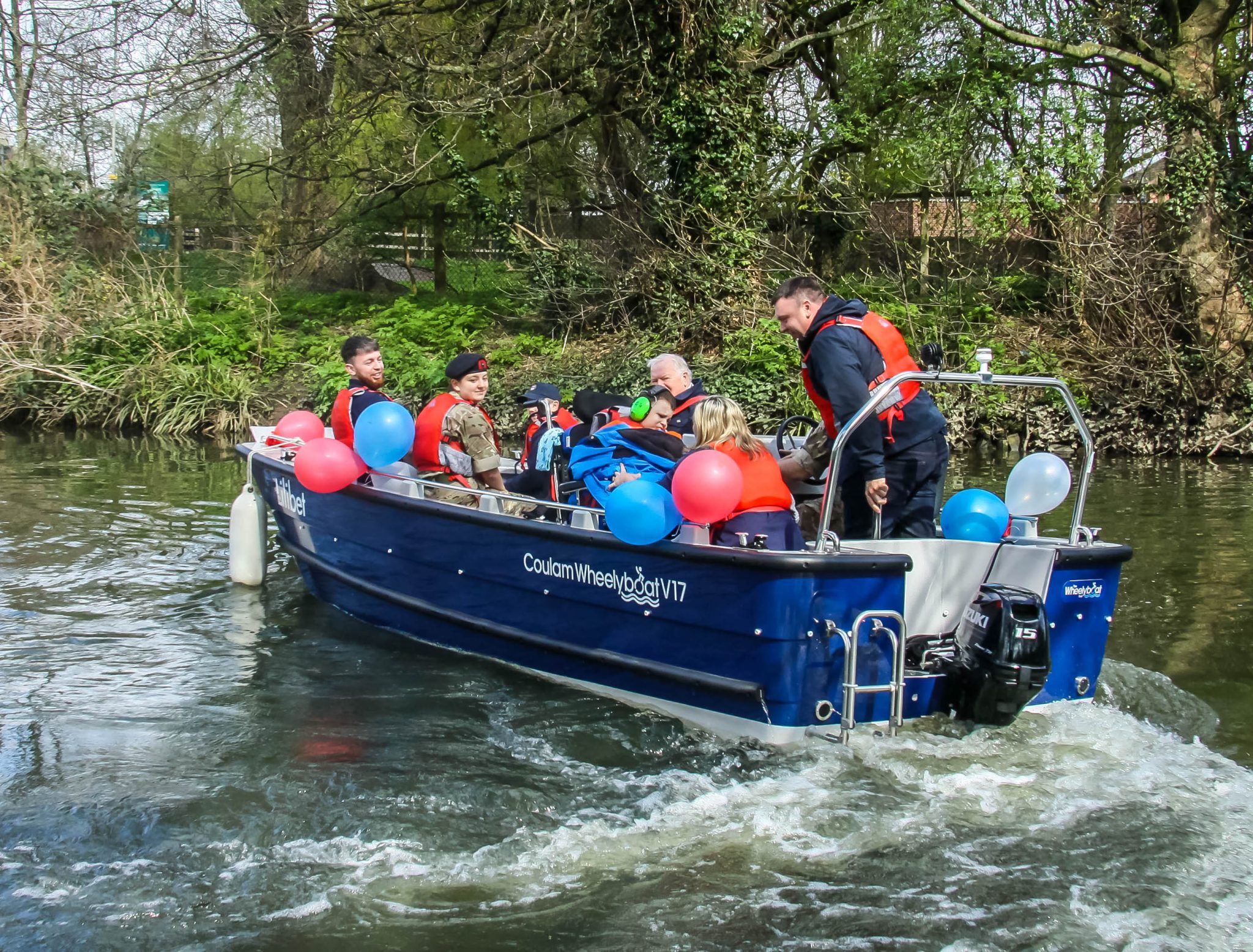 Local Navy Cadets Launch New Wheelchair Accessible Powerboat in ...
