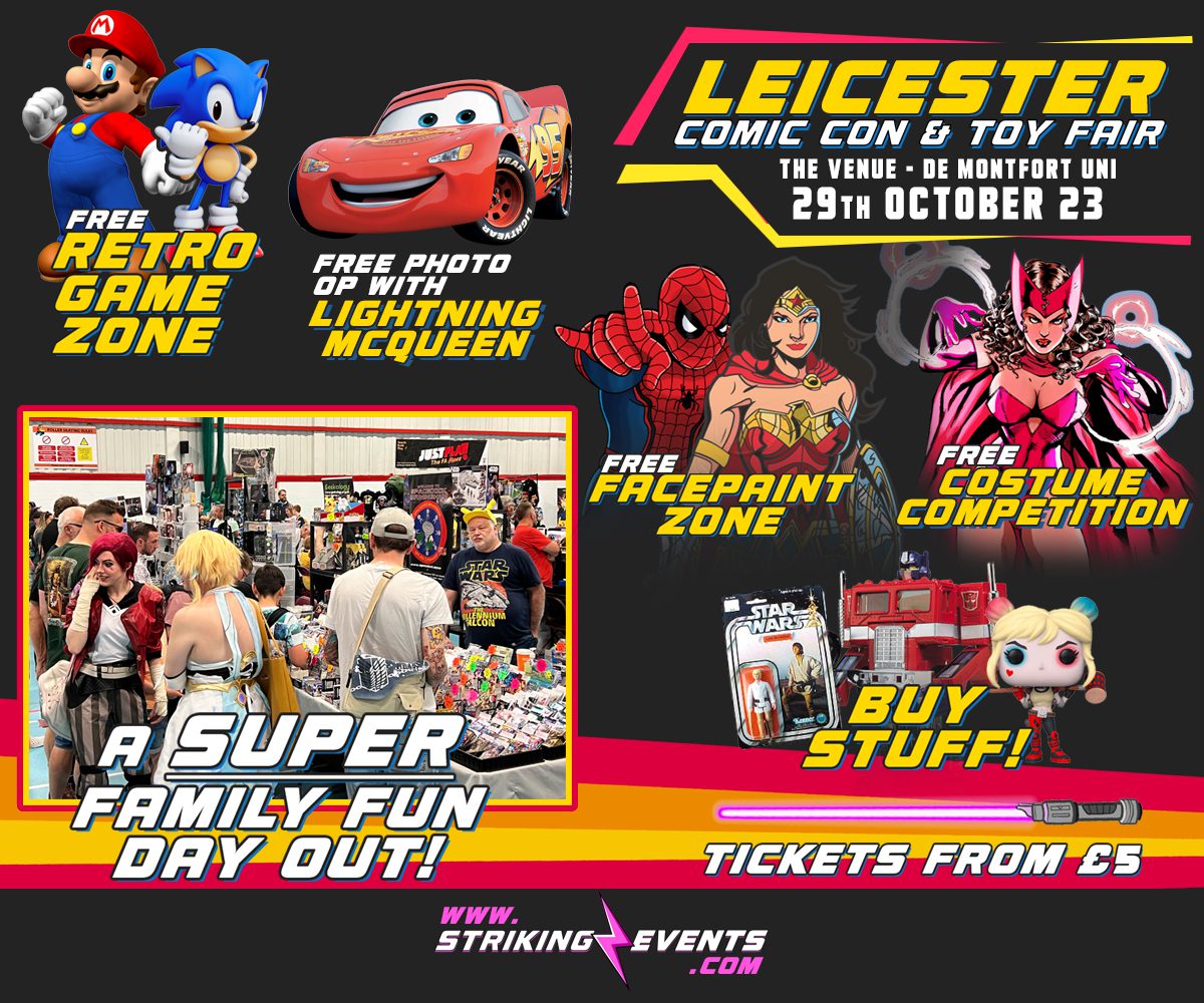 One Day Comic-Con Comes to Leicester this Weekend - Leicester Times