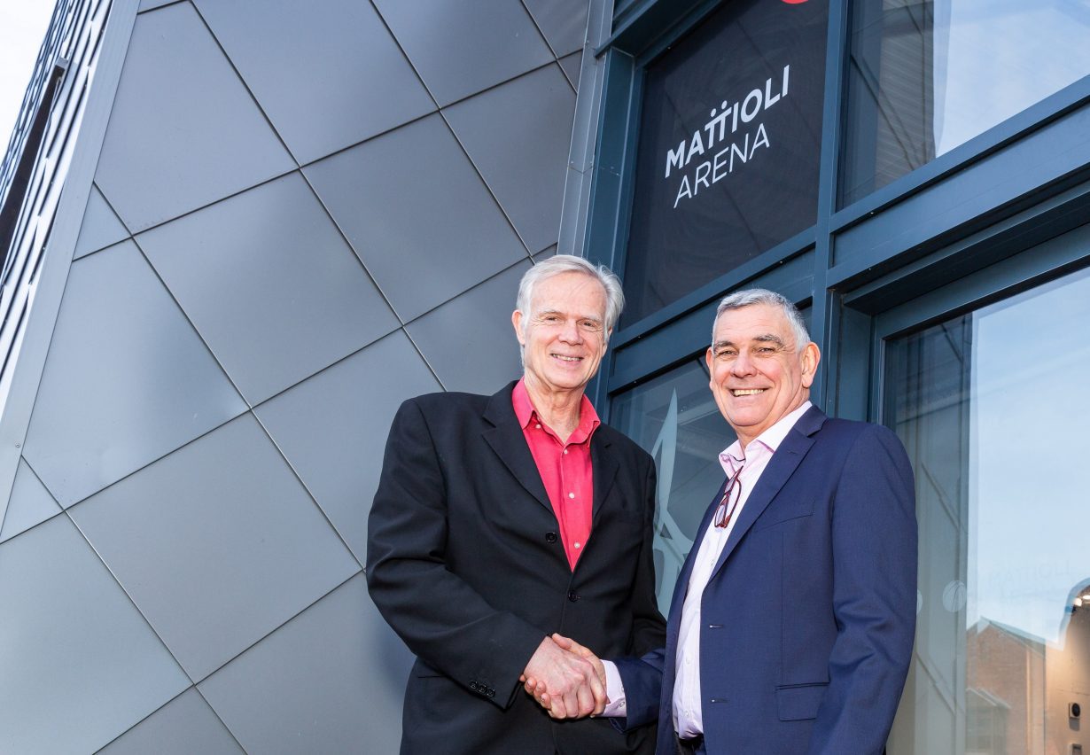Leicester Arena becomes Mattioli Arena in recognition of support from ...