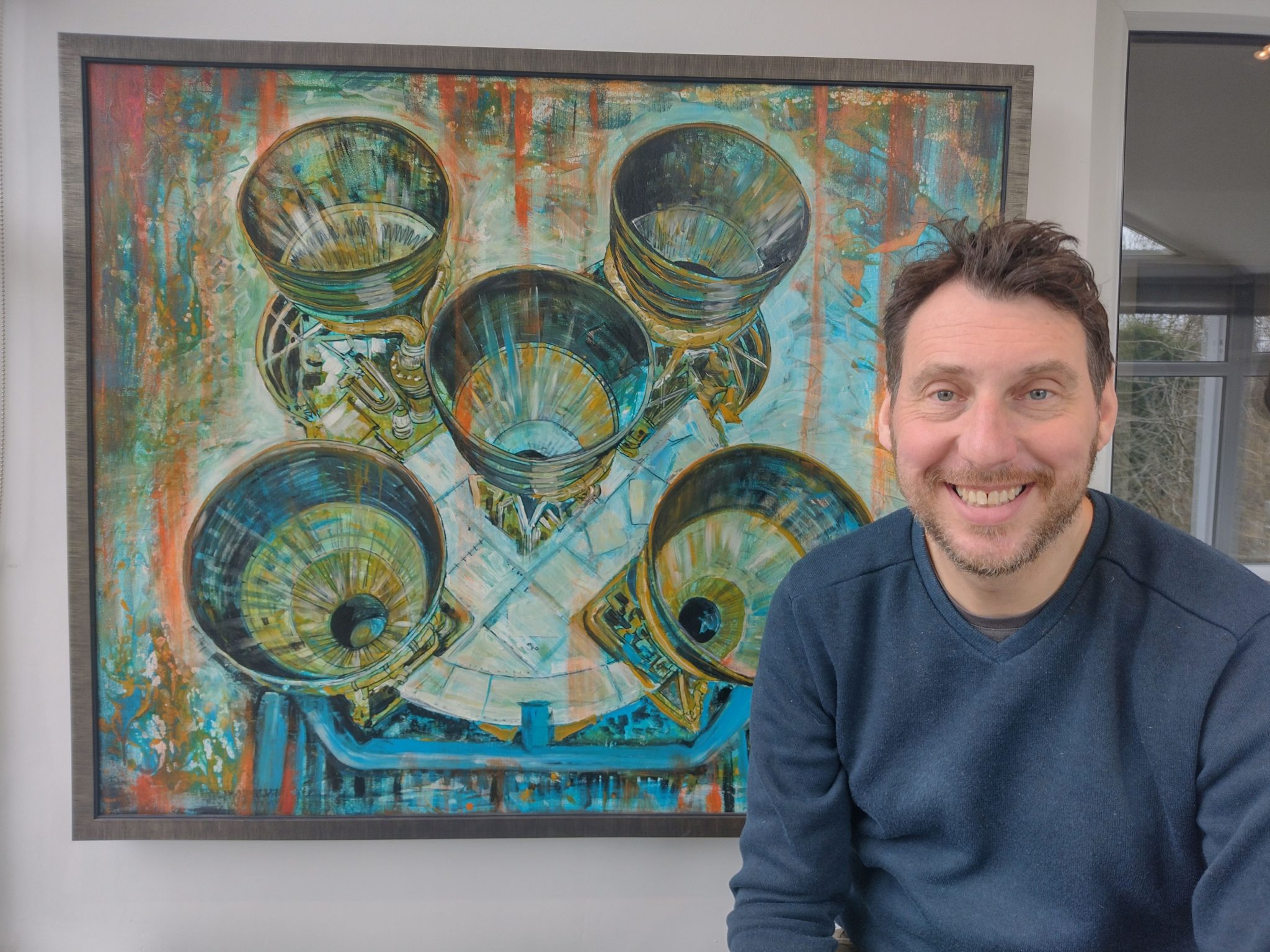 Leicestershire space-age artist finalist in national art competition ...