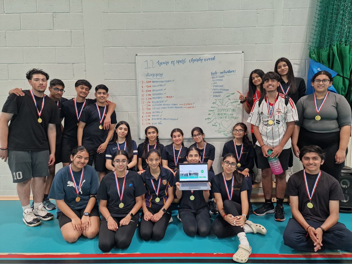 Sporting challenge at Leicester school benefits cancer charity to the ...