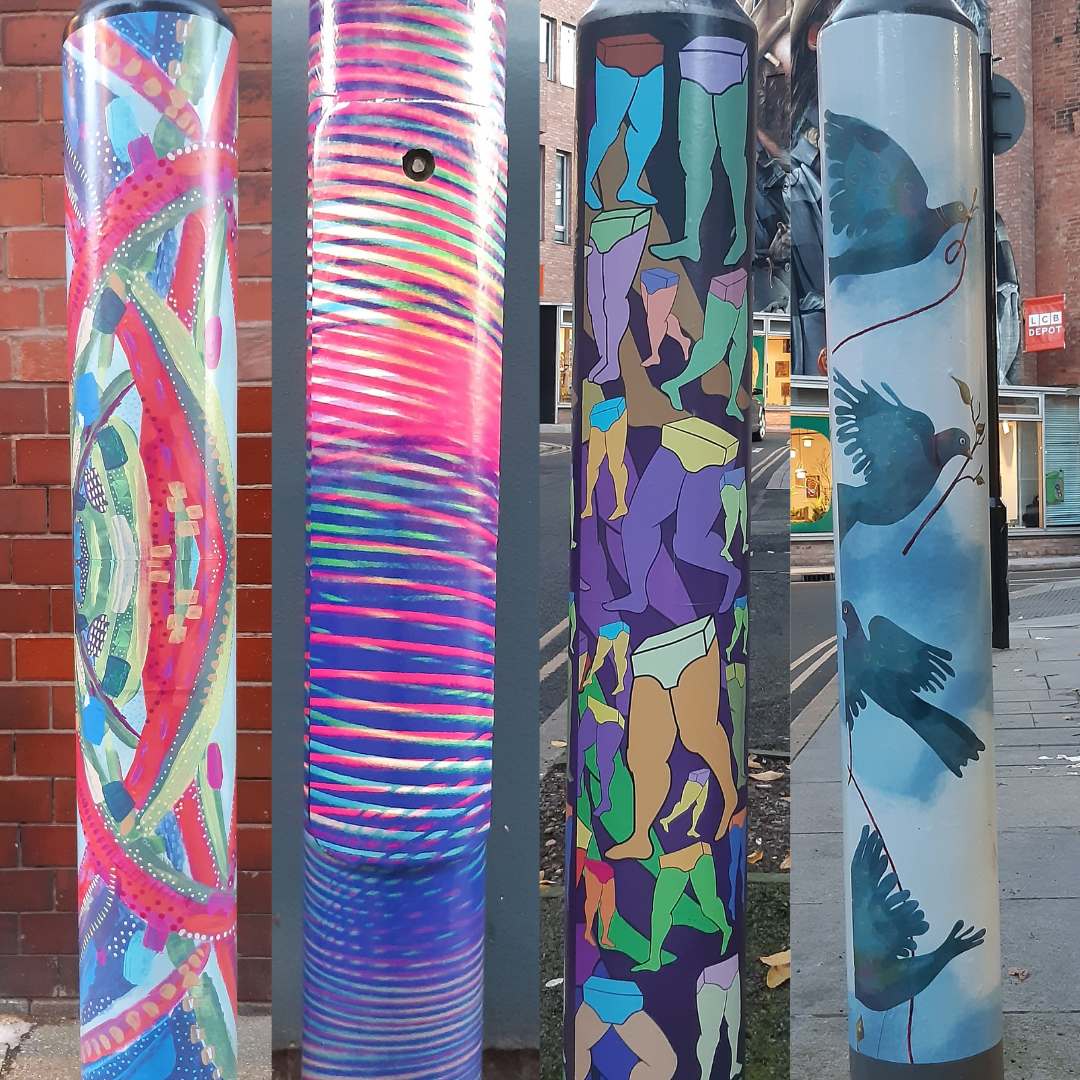 Local Artists’ Creations Brighten Cultural Quarter with New Lamp-Post ...