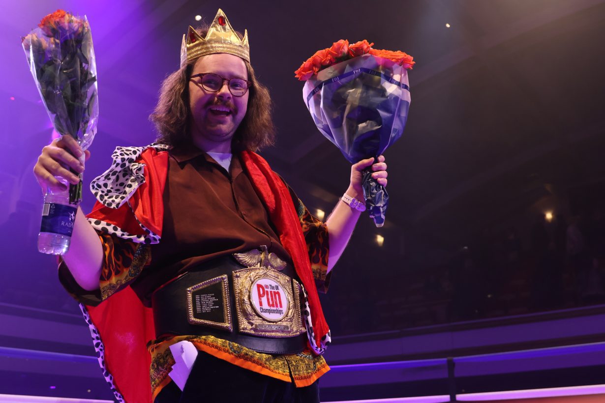 The UK Pun Championships Crown New Winner: WILL B. FOUND - Leicester Times